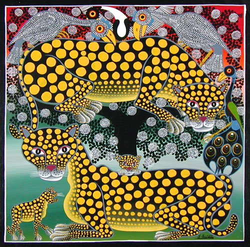 Indigo Arts Gallery | Art from Africa | Tinga Tinga Paintings from Tanzania