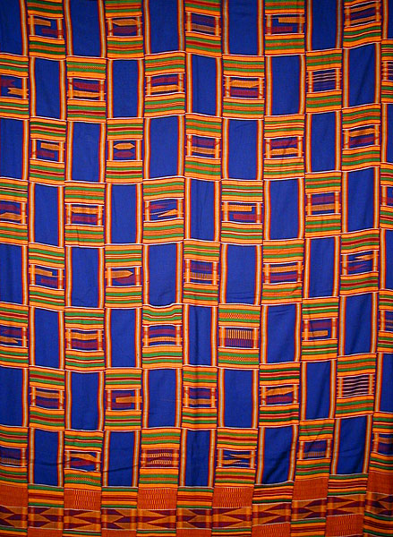 Asante Kente Cloth "man's wrap" | Indigo Arts