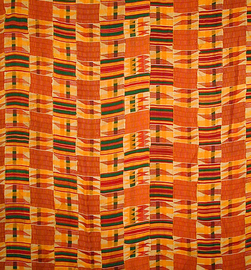 Asante Kente Cloth "man's wrap" | Indigo Arts