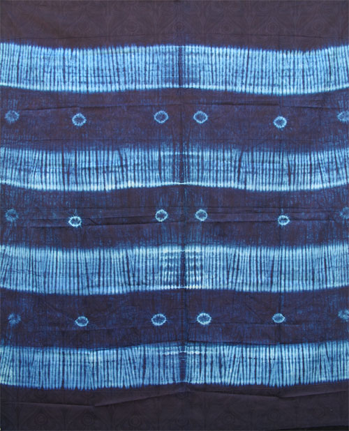 Yoruba Adire Oniko Indigo Tie-dye Cloth | Indigo Arts