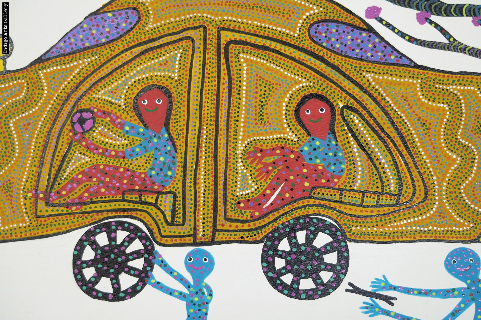 Car With A Flat Tire Indigo Arts Car With A Flat Tire Indigo Arts