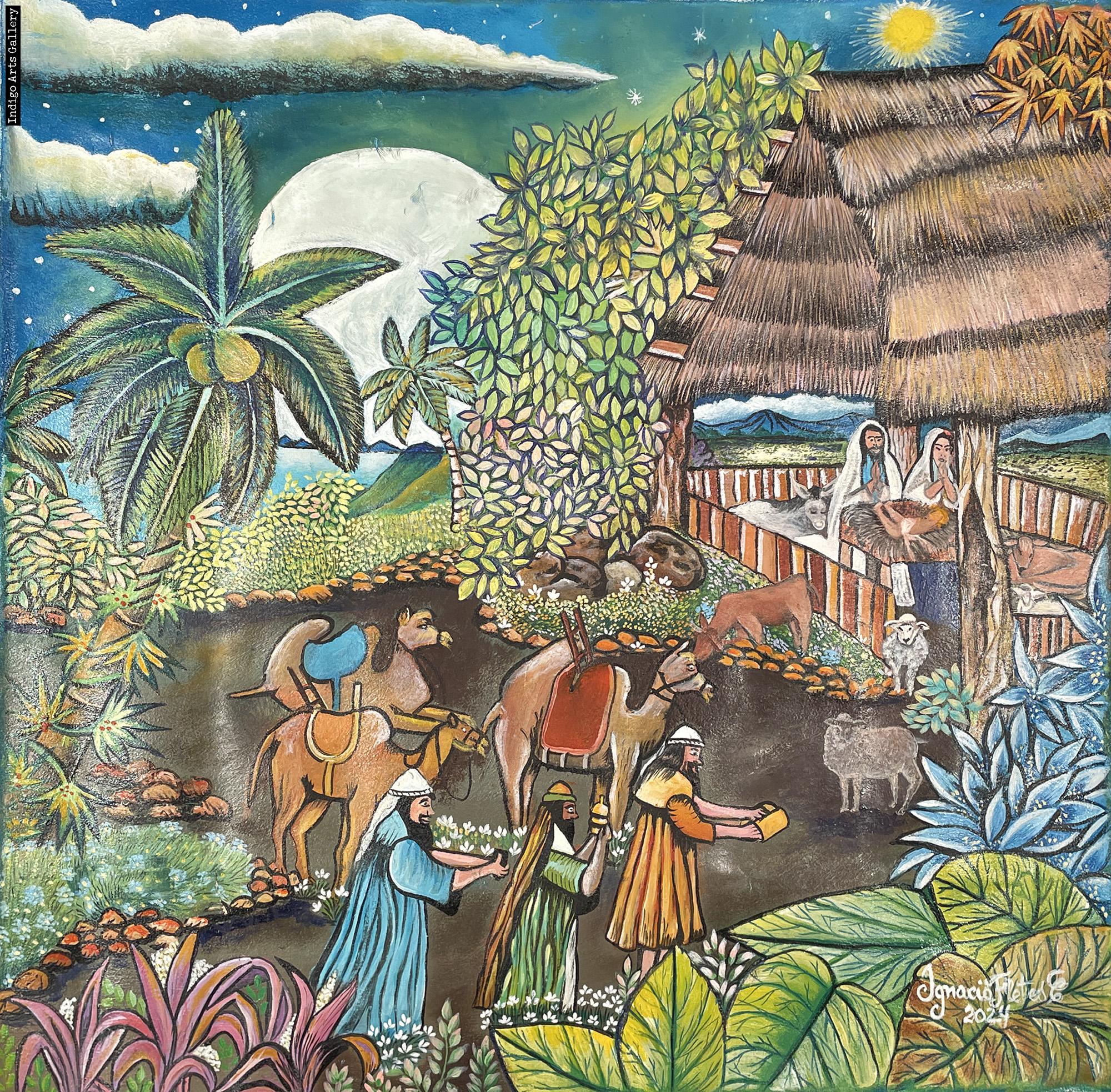 El Nacimiento del Niño Dios (Nativity) | Indigo Arts