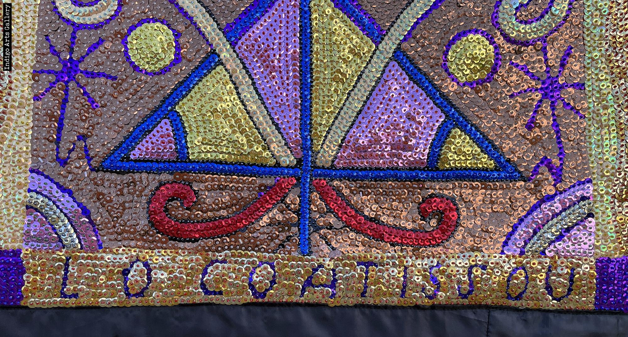 Loco Atissou - Vodou Flag | Indigo Arts