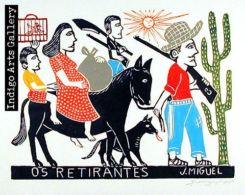 Os Retirantes | Indigo Arts Os Retirantes | Indigo Arts