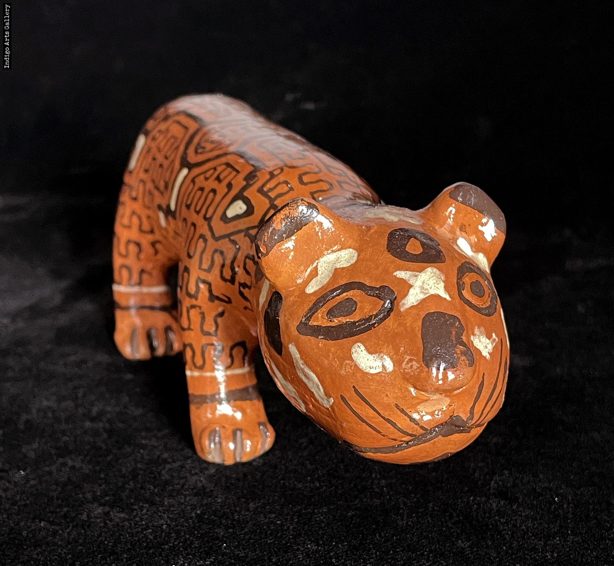 Shipibo Jaguar Figure | Indigo Arts