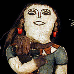 Tikuna Indian Tree-bark Dolls | Indigo Arts